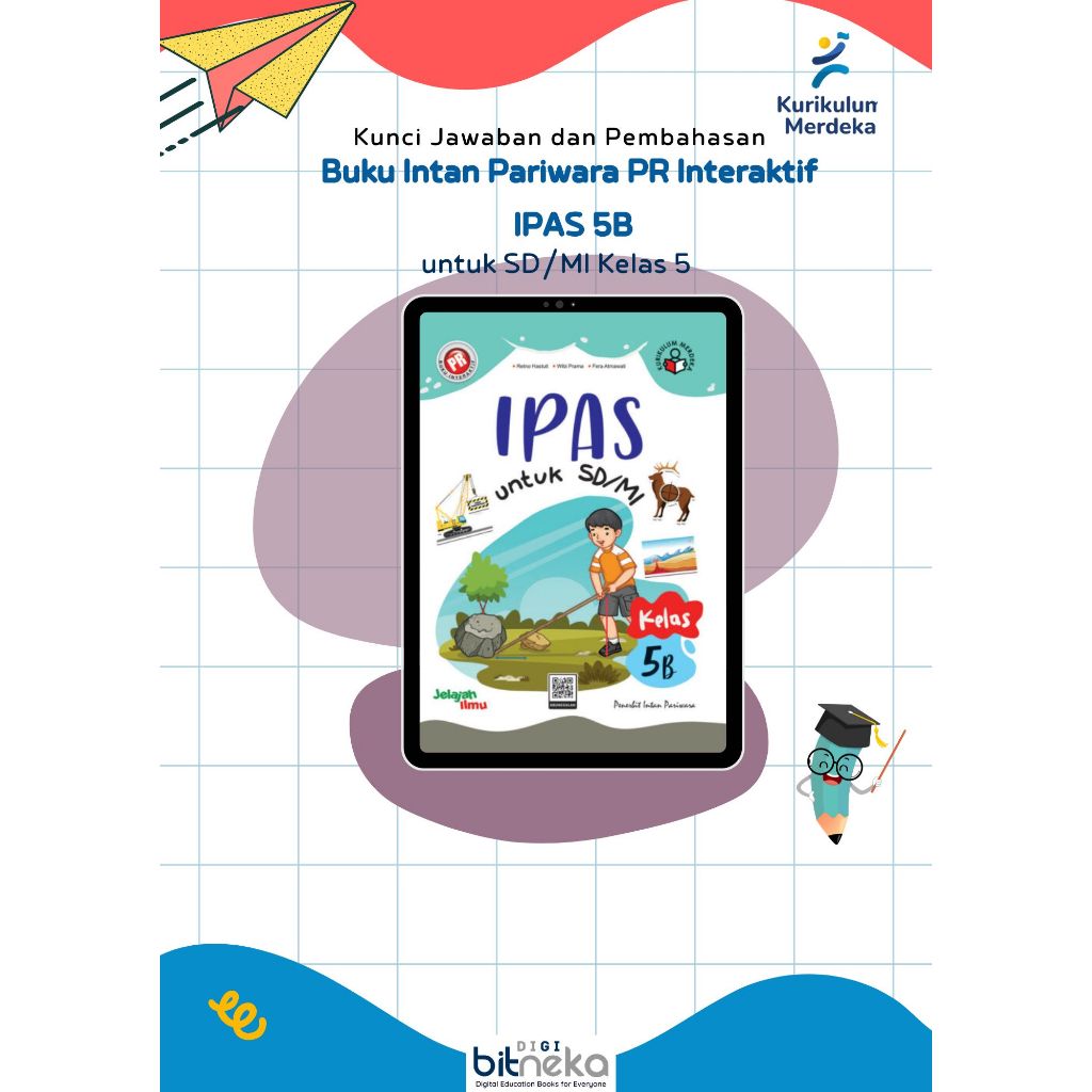 Jual Kunci Jawaban Buku PR Interaktif IPAS 5B SD/MI Kelas 5 Kurikulum ...