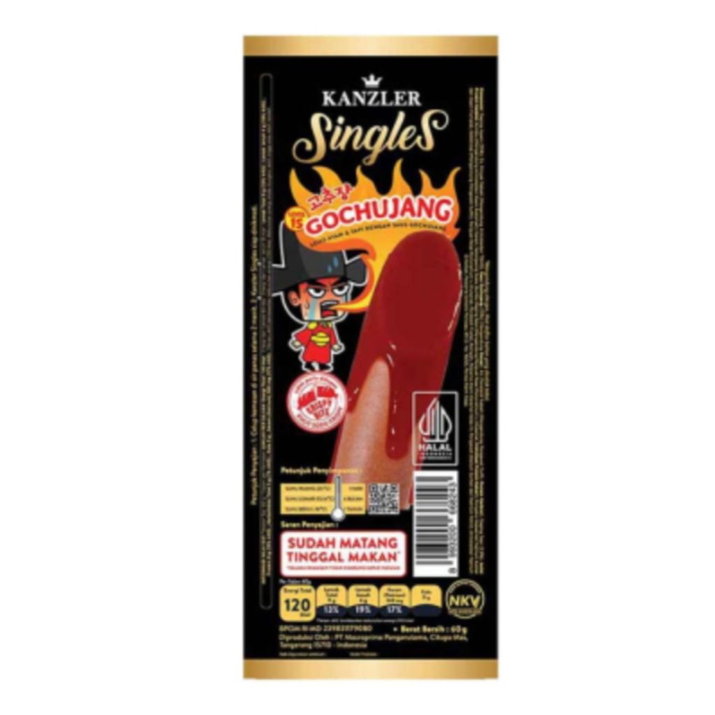 Jual KANZLER SOSIS singles all varian 65/60 gr perbox isi 12 bisa mix ...