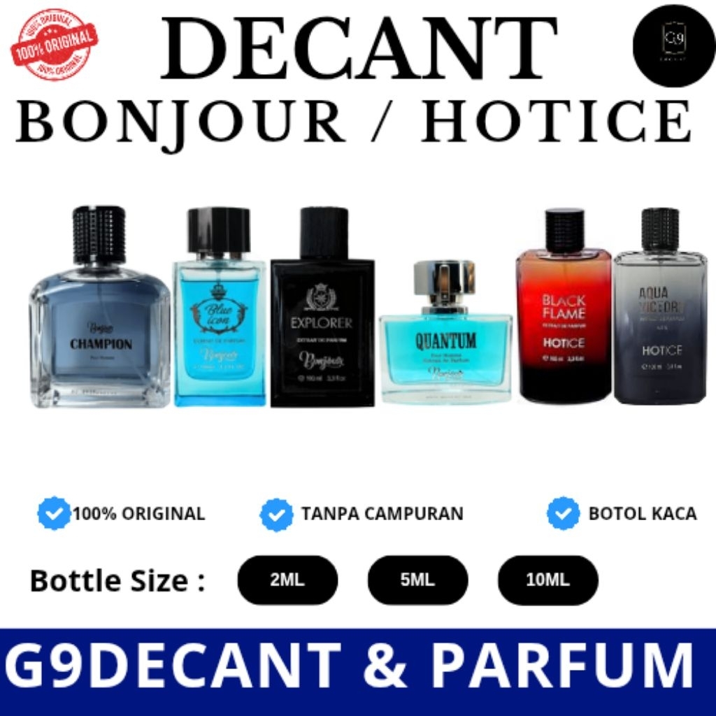 Jual BONJOUR / HOTICE Decant (Share in Jar) Travel - Size BONJOUR ...