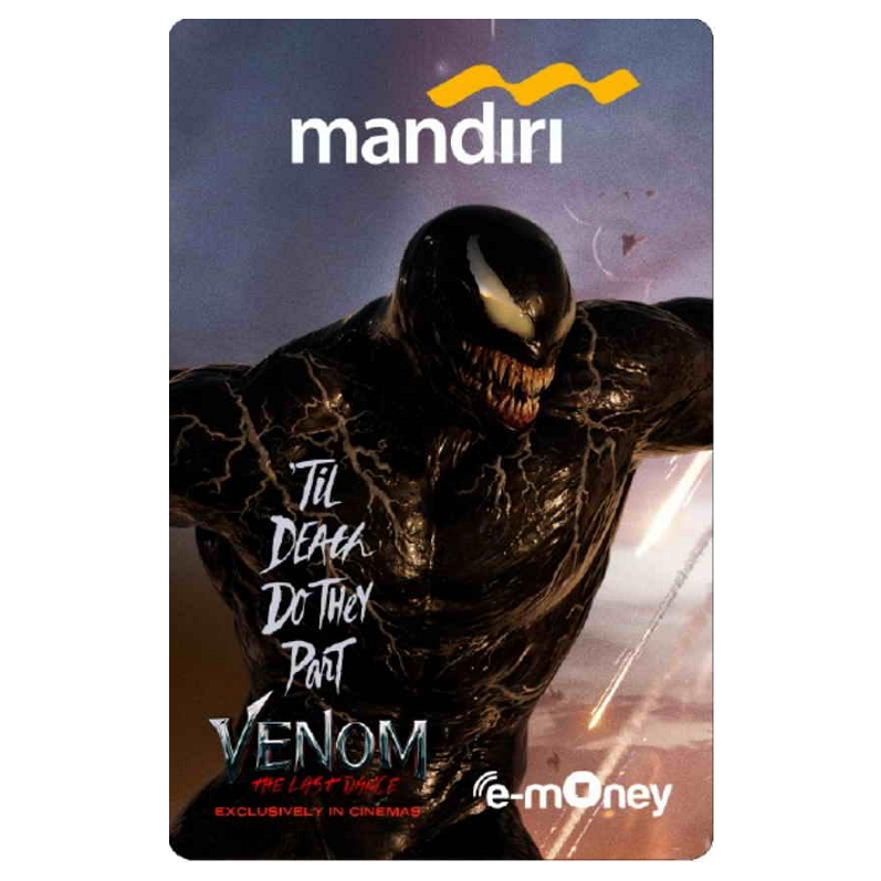 Jual e-Money VENOM Limited Edition | eToll eMoney Mandiri NFC | Shopee ...
