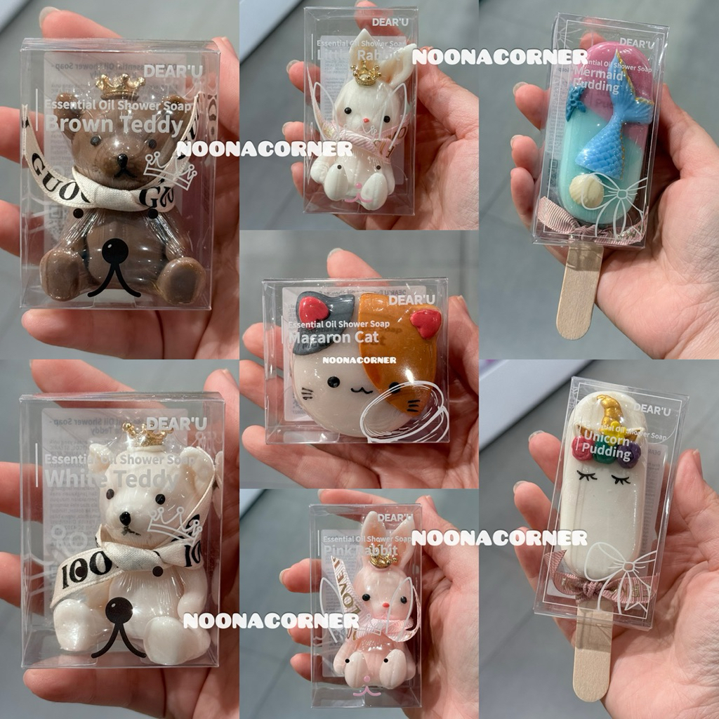 Jual Ohsome! x Dear’U‼️ Essential Oil Shower Soap / Sabun Mandi Mini ...