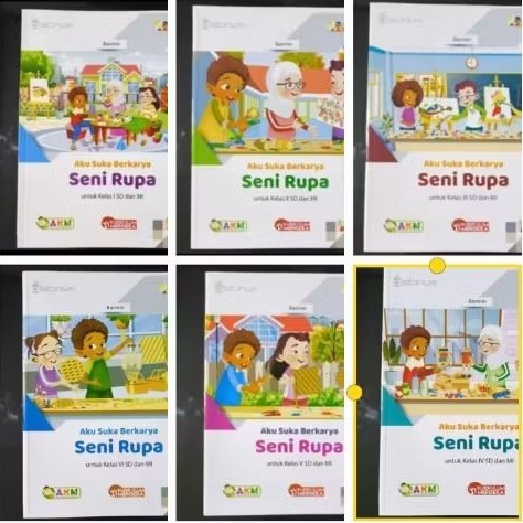 Jual Buku Platinum Aku Suka Berkarya Seni Rupa SD Kelas 123456 Kurikulum Merdeka | Shopee Indonesia