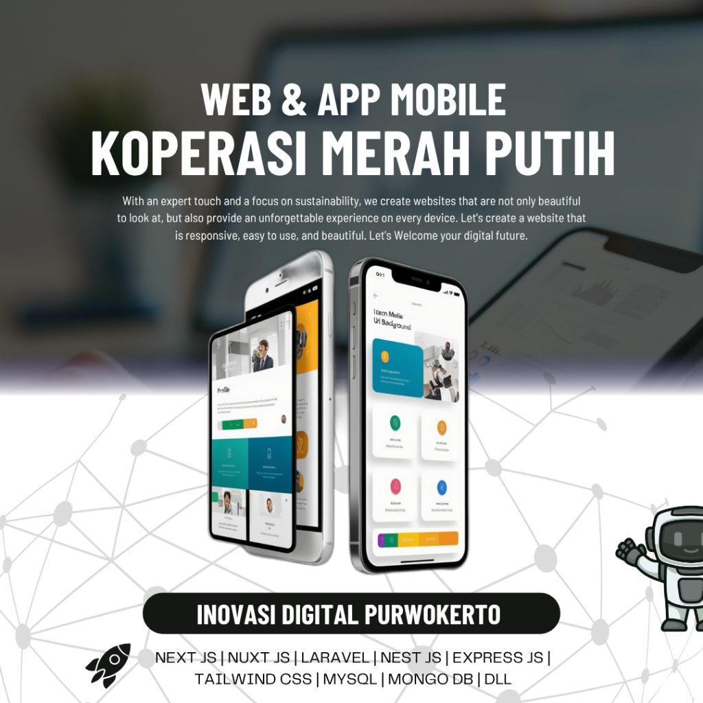 Jual WEB DAN MOBILE APPS APLIKASI KOPERASI MERAH PUTIH | WEB KOPERASI DESA | WEB KOPERASI SIMPAN ...