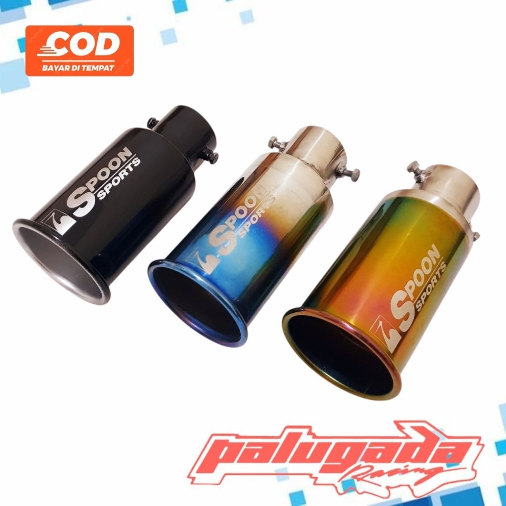 Jual Knalpot Spoon Sport Baut Variasi Untuk Segala Jenis Mobil Bensin ...