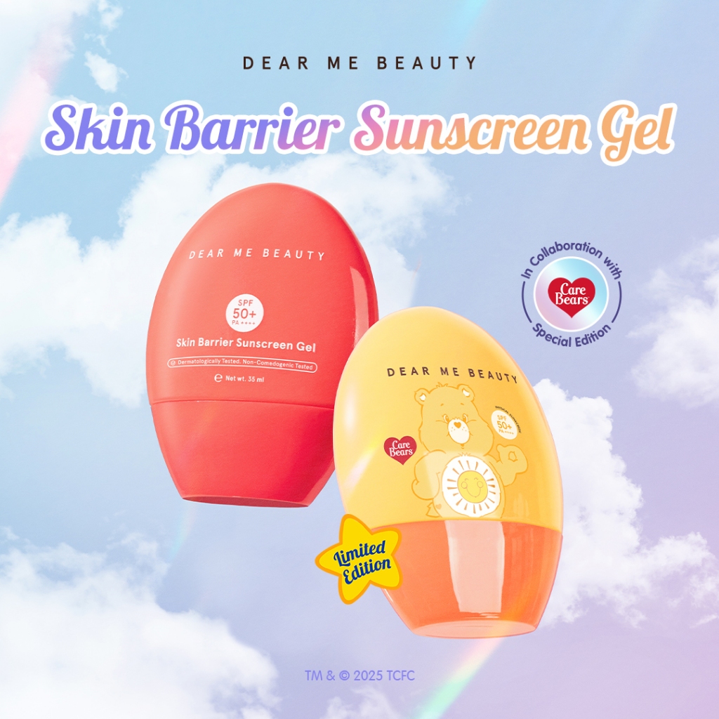 Jual [NEW LAUNCH] Dear Me Beauty X Care Bears [LIMITED PACKAGING] Skin Barrier Sunscreen Gel ...