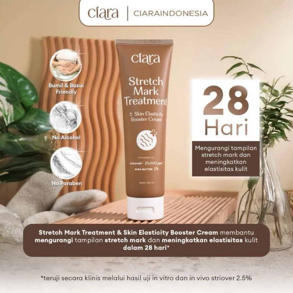 Jual Ciara stretch mark Treatment Booster cream 150ml mengurangi ...