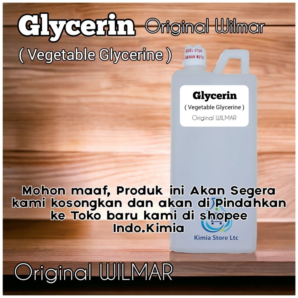 Jual Glyserin 1KG / Glycerin ( Vegetable Glycerine ) / Gliserol 1KG ...