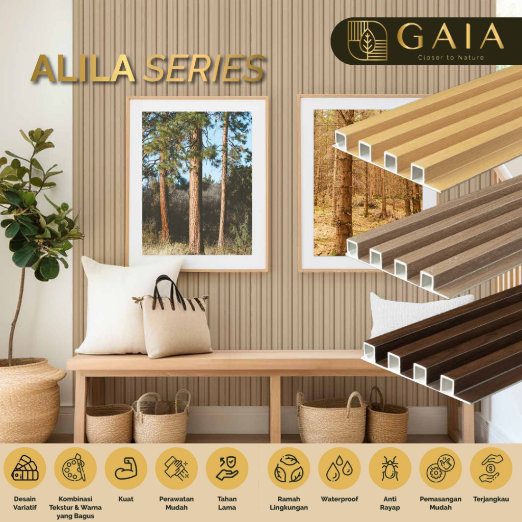 Jual Wall Panel PVC Wood Panel | GAIA Neopanel Wallpanel PVC Alila ...