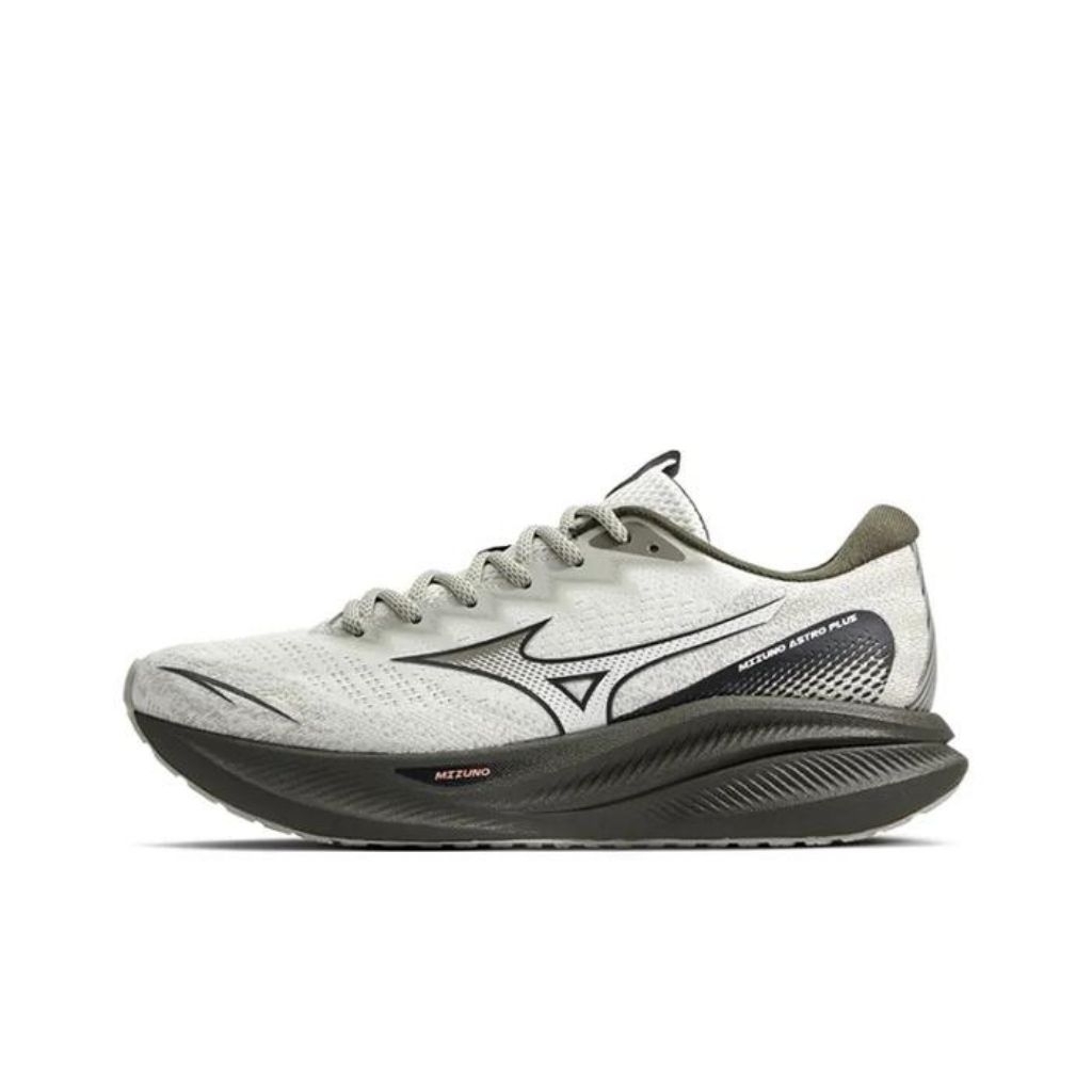 Jual Sepatu Mizuno ASTRO PLUS Running Shoes Unisex Low-Top White/Green ...