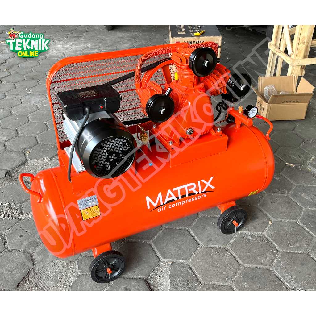 Jual Kompresor Angin 100L 2HP MTX-3065E DINAMO MOTOR 3HP SET 220V / Air ...