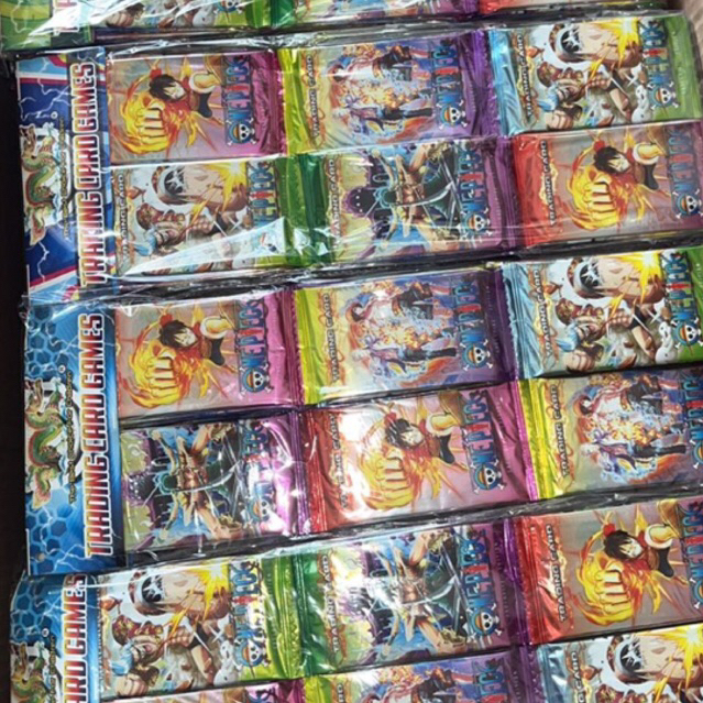 Jual 12pack / 1 renteng Kartu Treding One Piece Treding Card One Piece | Shopee Indonesia