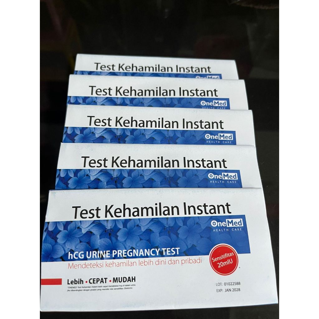 Jual TES KEHAMILAN INSTAN | ONEMED | TESTPACK | PLANO TEST ~ PRIVASI ...