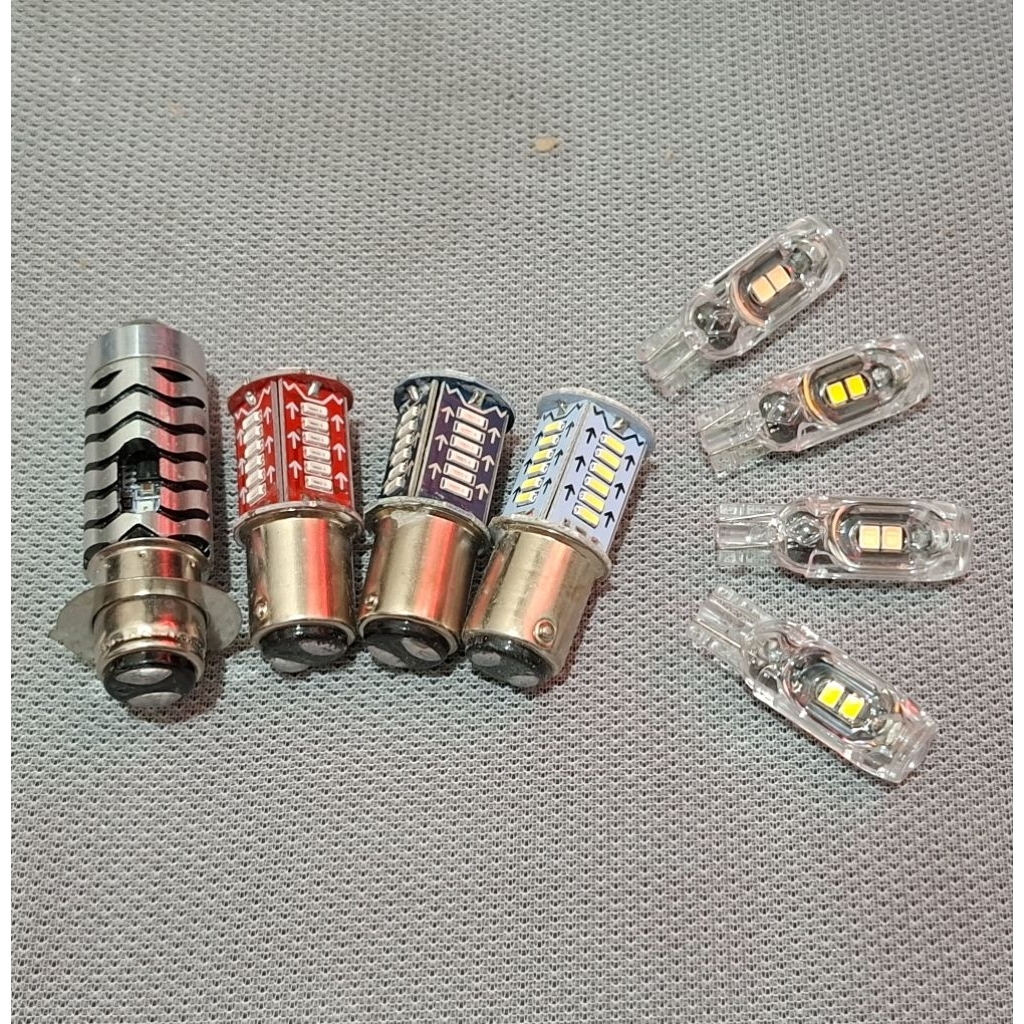 Jual Paket 6 in 1 Bholam laser H6 lasergun ac dc hi low senja + 4 lampu ...