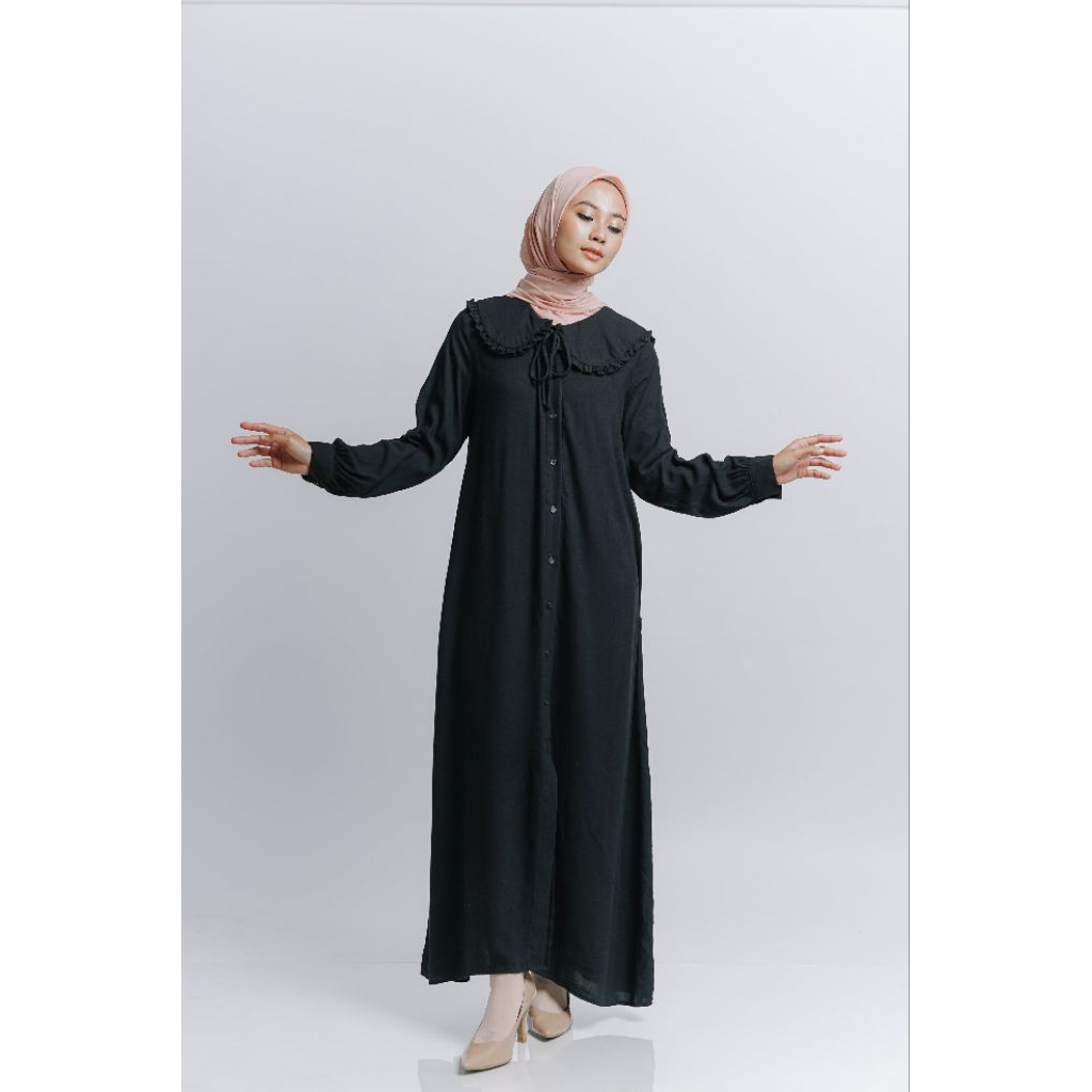Jual Gamis simpel warna polos untuk remaja atau dewasa motif kekinian ...