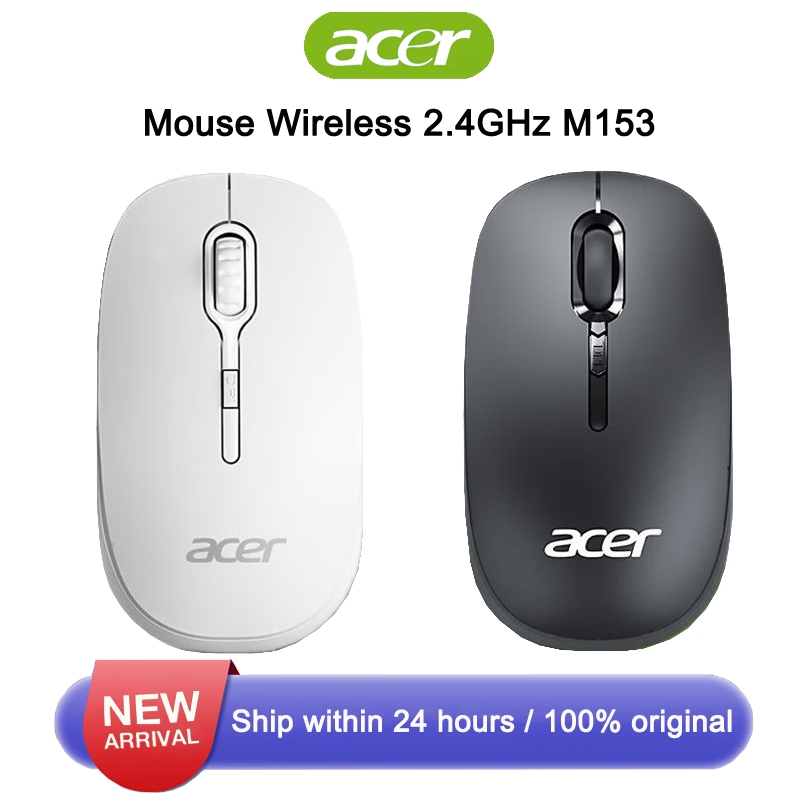 Jual Acer Silent Wireless Mouse - USB Receiver 2.4GHz For Laptop & PC ...