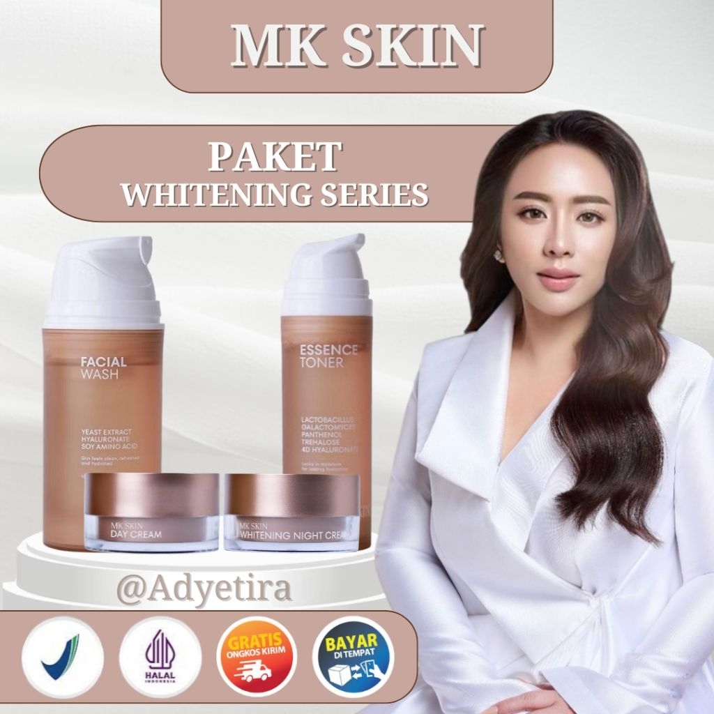 Jual Mk Skin Paket Whitening Series Mencerahkan | Mk Skin Official Store | Mk Skincare | Mkskin ...