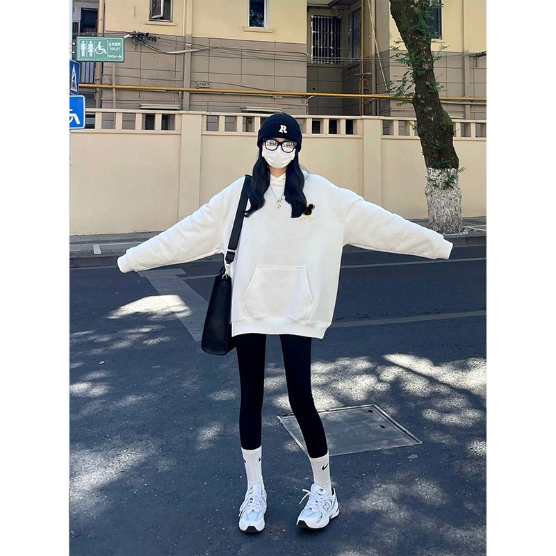 Jual Forteid Hoodie Sweater Wanita Oversize Cetak grafis kartun Disney ...