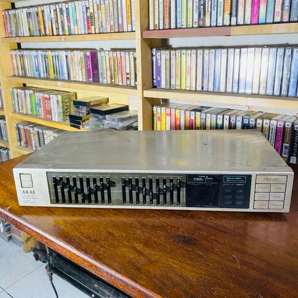 Jual Equalizer AKAI EA-A2 – Stereo Graphic Equalizer Vintage, Cocok ...