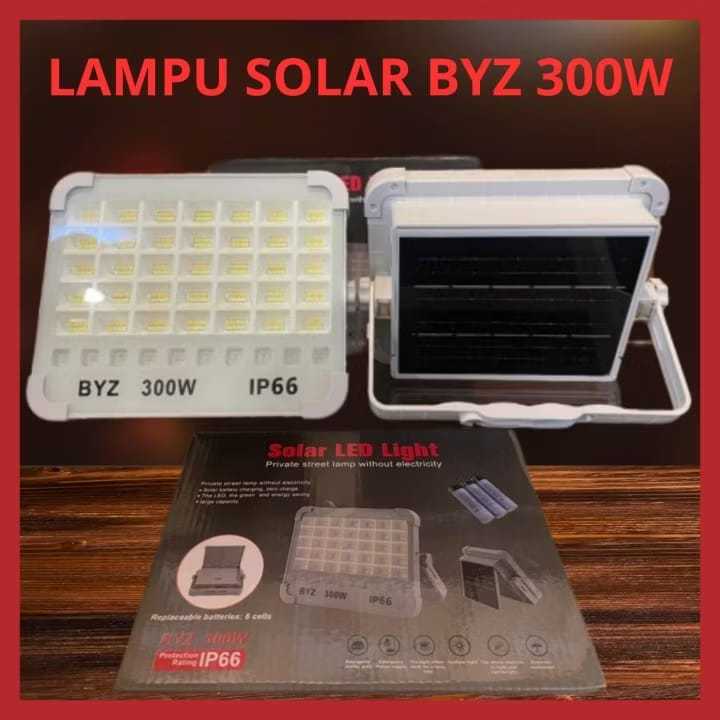 Jual Lampu Sorot Solar Led Emergency Portable BYZ 300W LAMPU LED Tenaga ...
