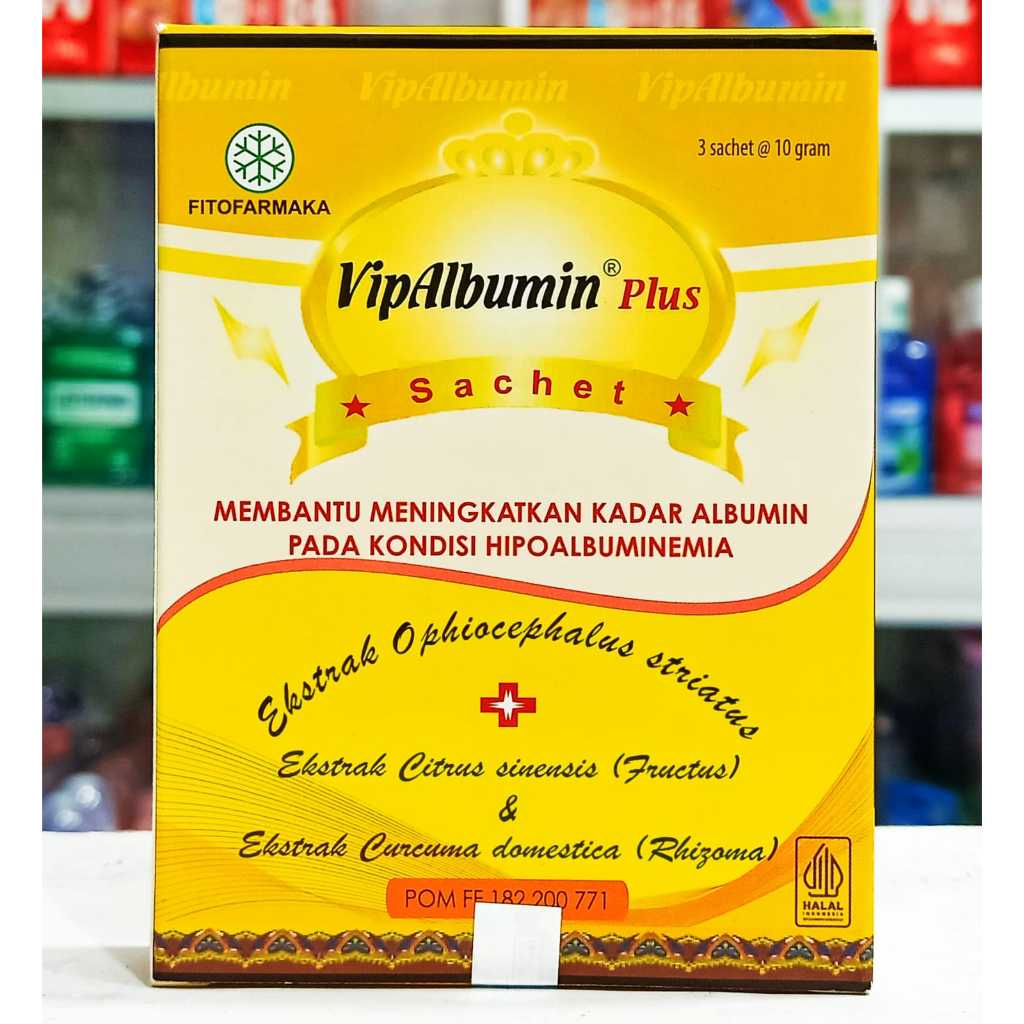 Jual VIPALBUMIN PLUS 𝟏 𝐊𝐎𝐓𝐀𝐊 𝐈𝐒𝐈 𝟑 𝐒𝐀𝐂𝐇𝐄𝐓 - Membantu Meningkatkan Kadar ...