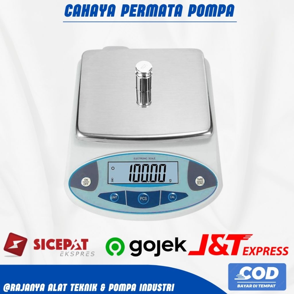 Jual Timbangan Digital Lab, Obat,Kimia 5 kg ( 5000 Gram ) / 0,01 gram ...