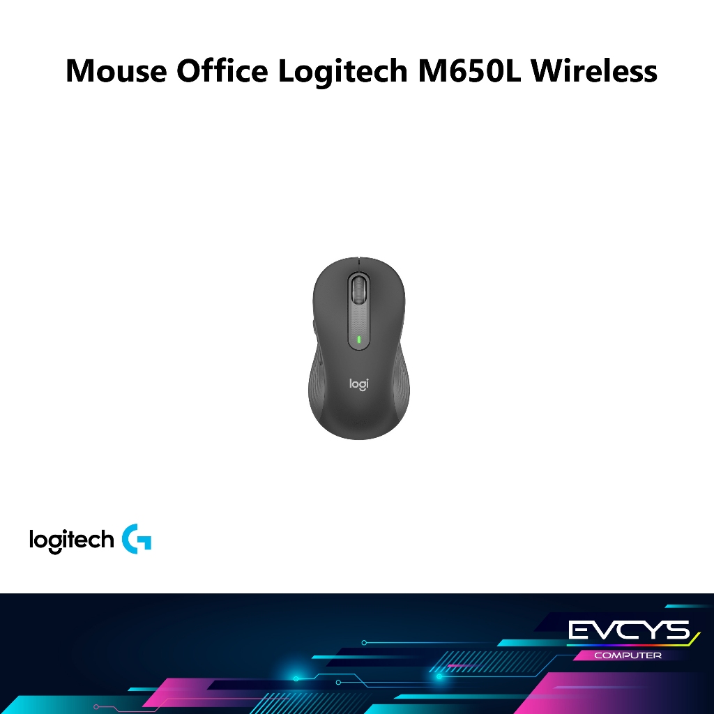 Jual Logitech Signature M650 L Mouse Wireless Bluetooth Silent Original ...