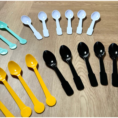 Jual Sendok Bumbu Plastik Kecil Mini Sendok Takar Warna Warni Sendok ...