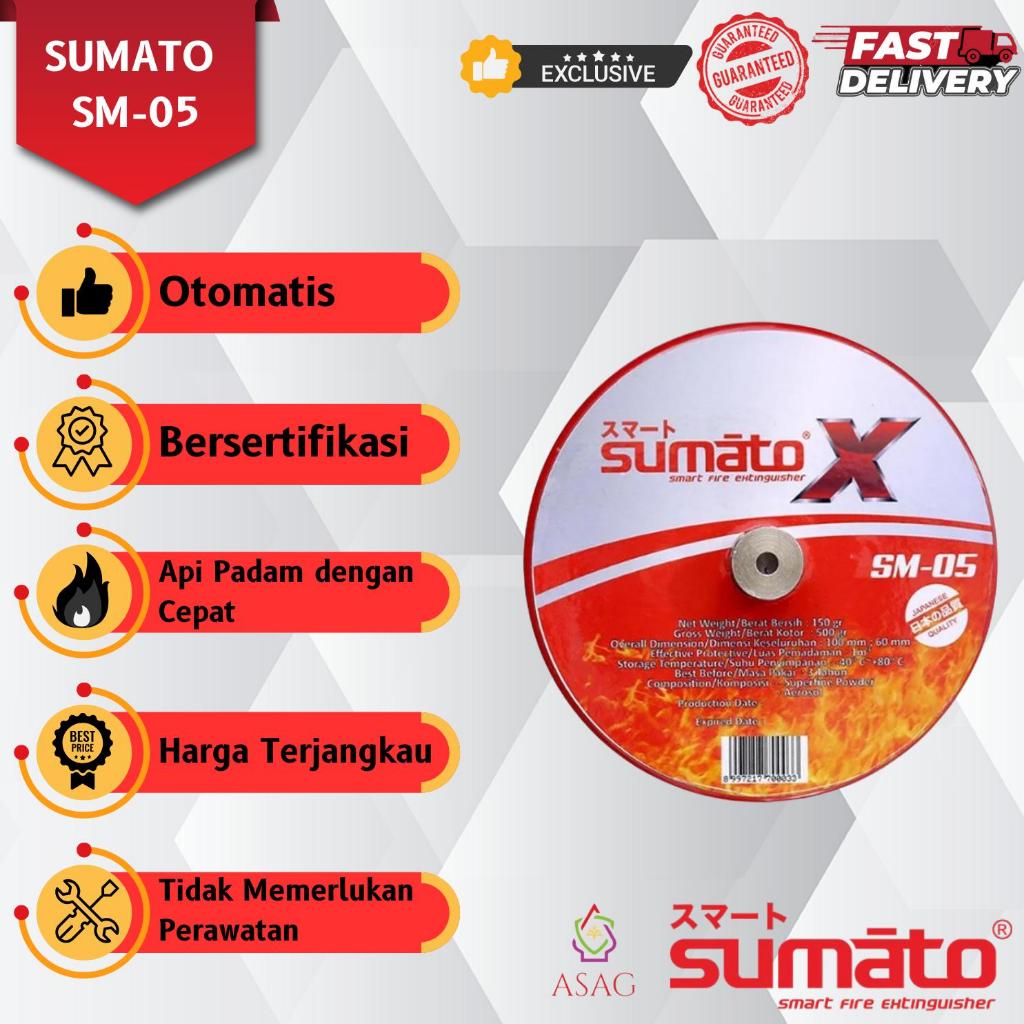 Jual Sumato X SM-05 Alat Pemadam Otomatis / Bom APAR / Power X ...