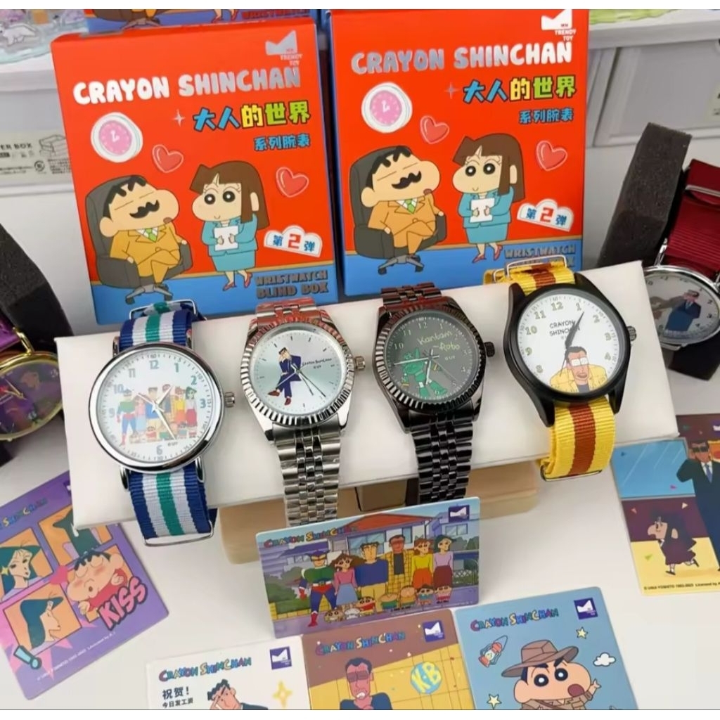 Jual Shinchan Jam Tangan Original Selected Blind Box | Shopee Indonesia