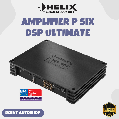 Jual Power Amplifier Mobil - Amplifier P Six DSP Ultimate - 6-channel ...
