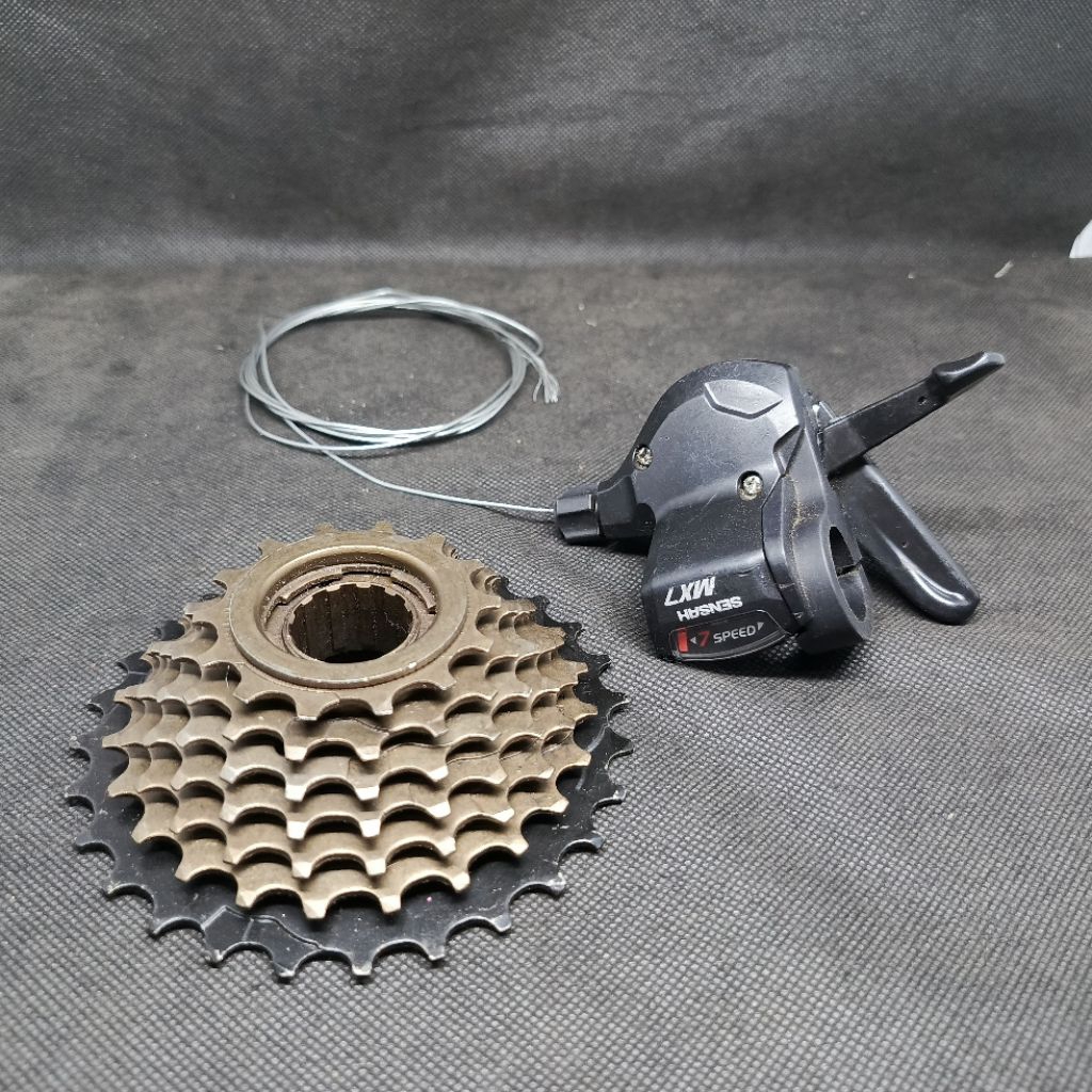 Jual Mini GS sensah MX7 7 speed sprocket steel 14-28t drat | Shopee Indonesia