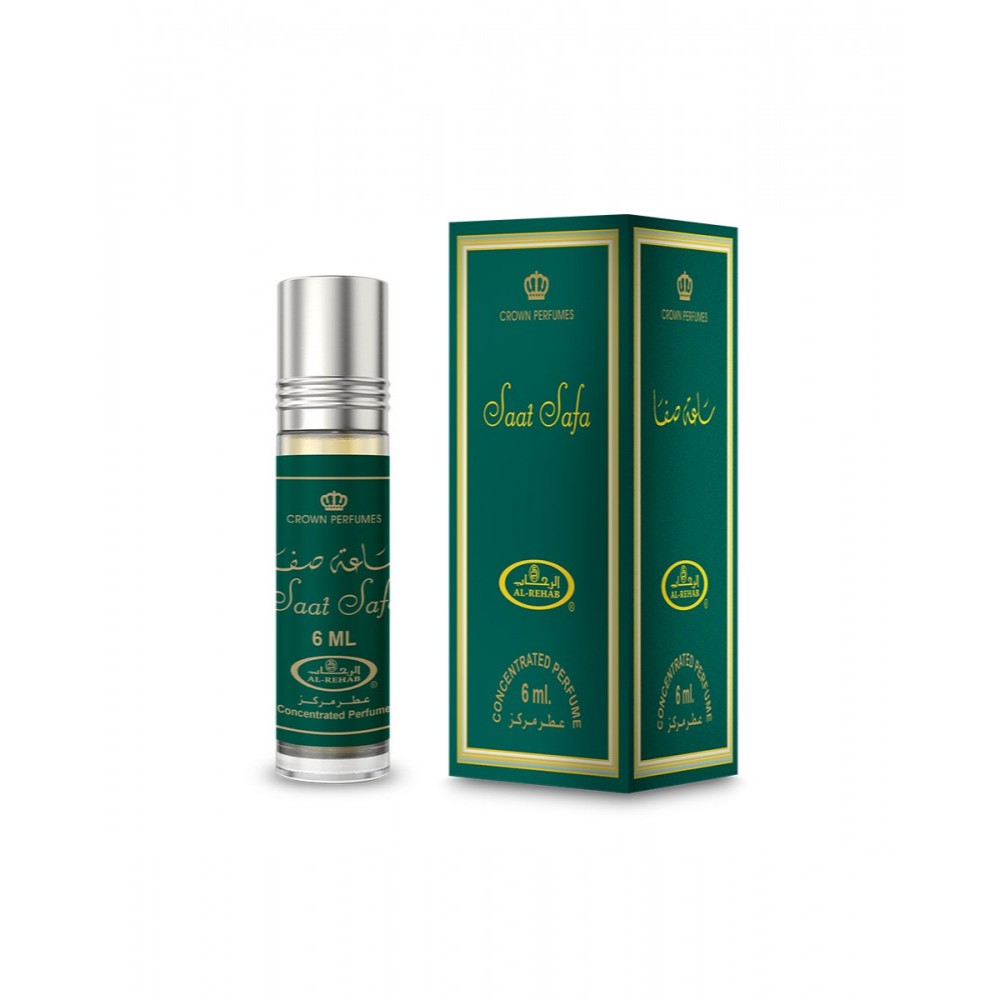 Jual Parfum Al Rehab Saat Safa 6ml Original Roll Non Alkohol Al Rehab ...