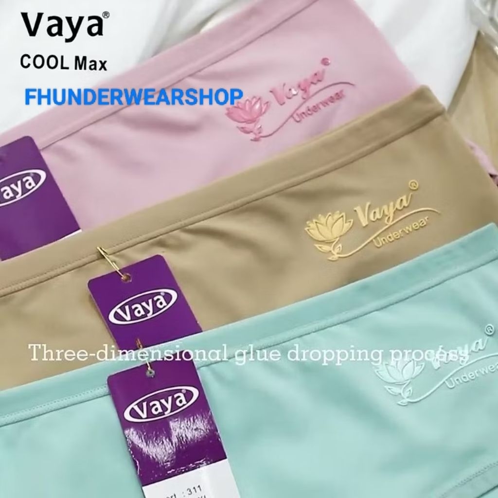 Jual ISI 6 Buah GROSIR SETENGAH LUSIN Vaya Celana Dalam Wanita Art 311 Vaya cool max SOFT ...