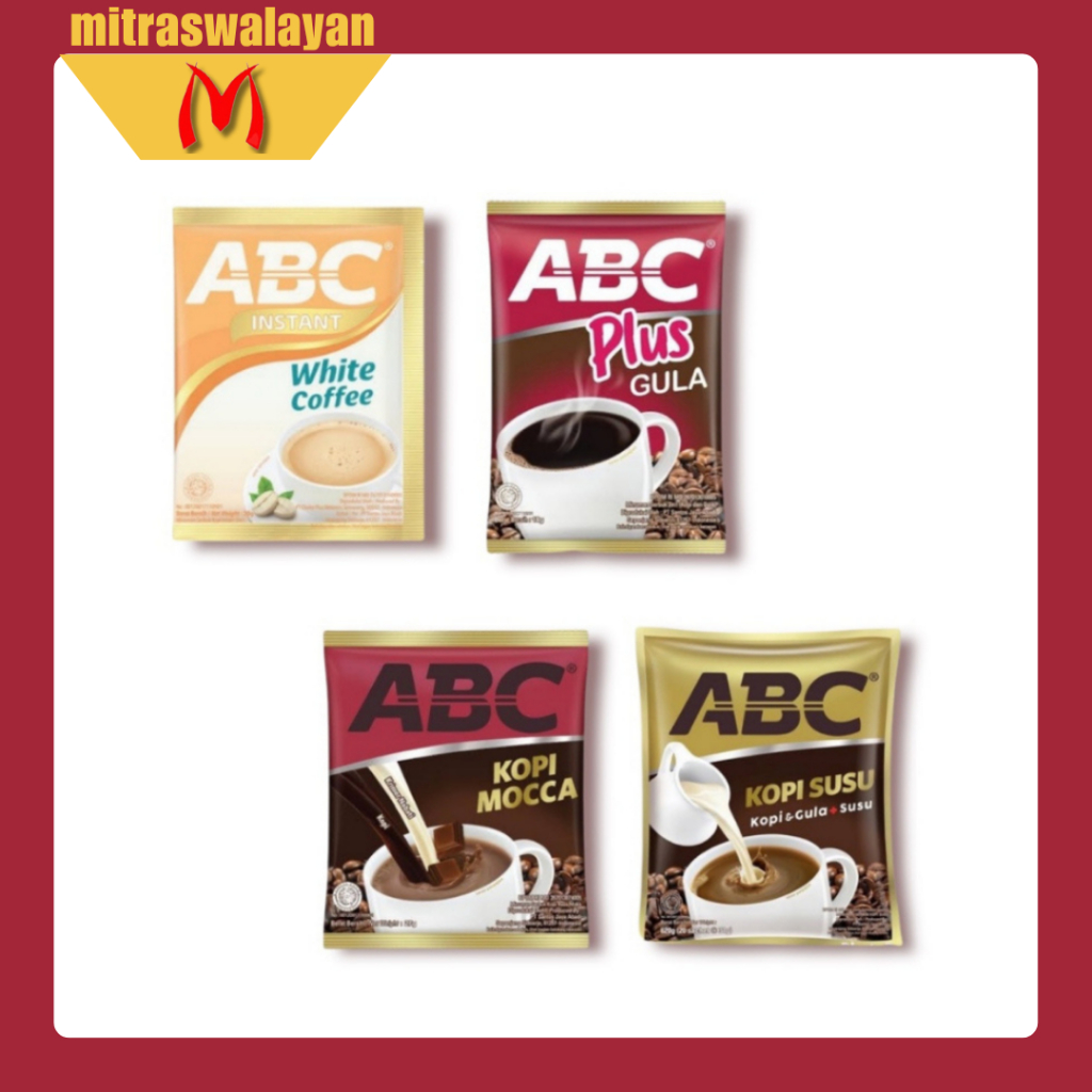 Jual Kopi ABC Kemasan Renteng All Varian | Shopee Indonesia
