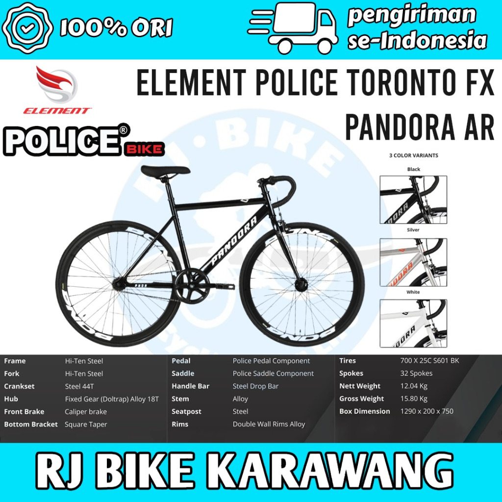 Jual Sepeda Pixie Element Pandora AR Rem Doltrap dan U Brake Sepeda ...