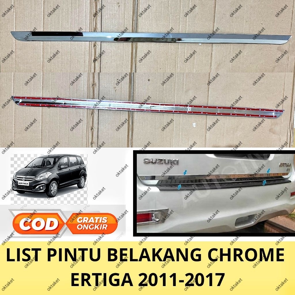 Jual List Pintu Belakang Ertiga 2011 2012 2014 2015 2016 2017 rear door ...