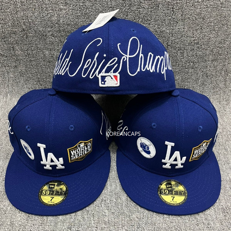 Jual Topi Snapback Fitted LA Los Angeles Historic Champions Latin Blue ...