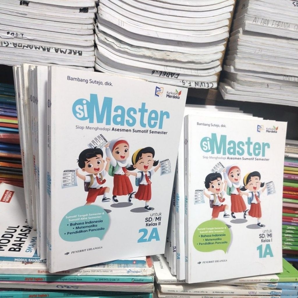 Jual Si master SD penerbit Erlangga kurikulum merdeka | Shopee Indonesia