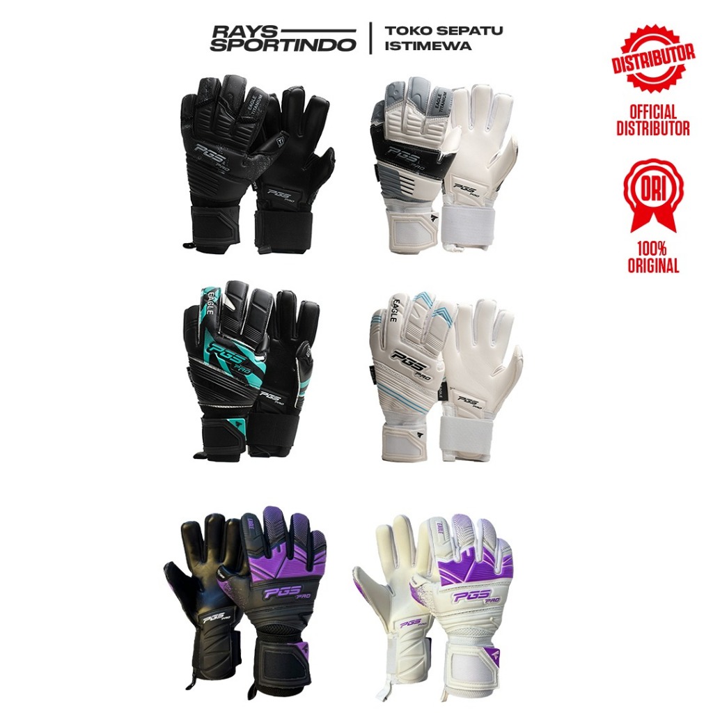 Jual SARUNG TANGAN KIPER PGS PRO EAGLE GK GLOVES | Shopee Indonesia