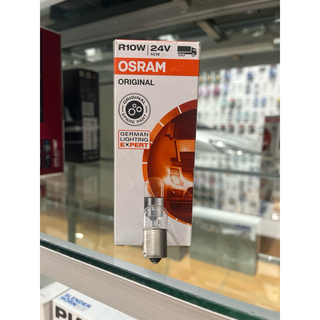 Jual Bola Lampu Mobil Halogen Standard Original Osram Germany R10W 24V ...