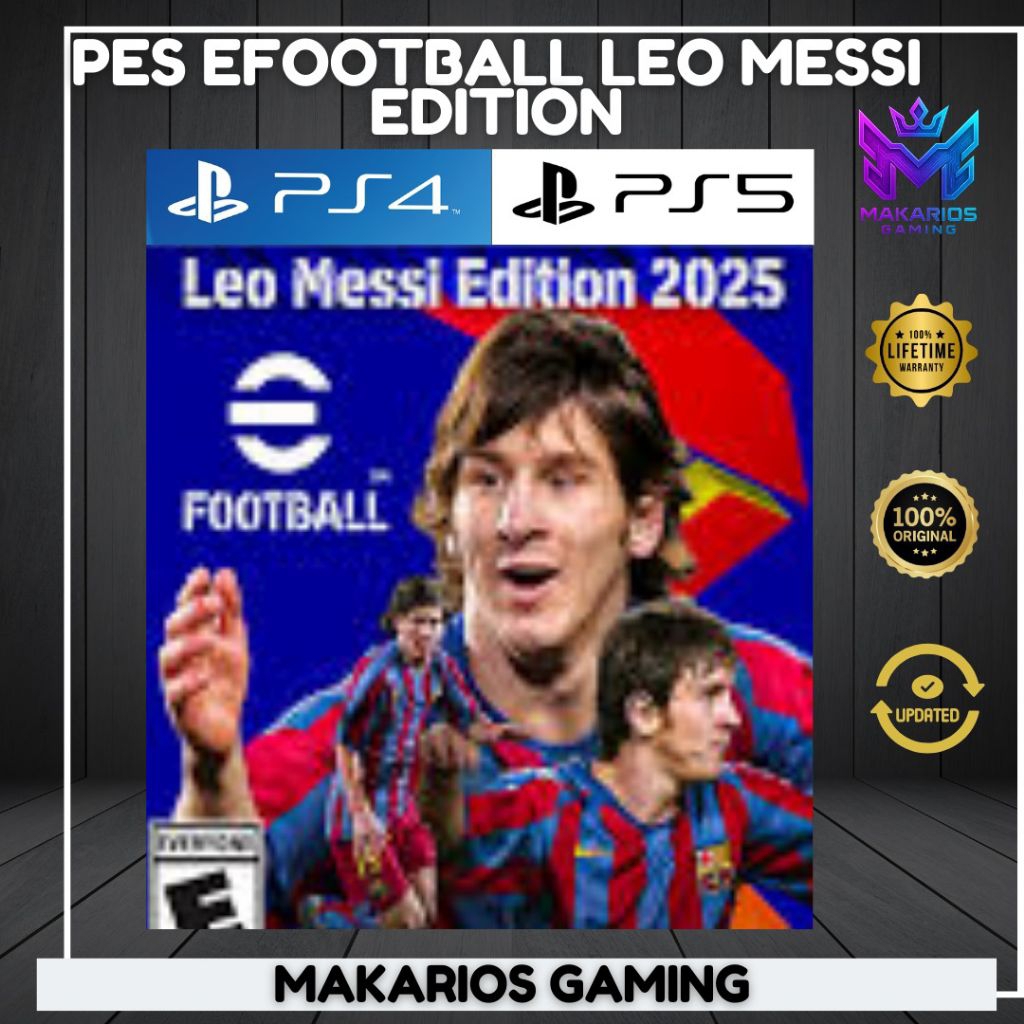 Jual PES eFootball Leo Messi Edition 2025 PS5 & PS4 | Shopee Indonesia