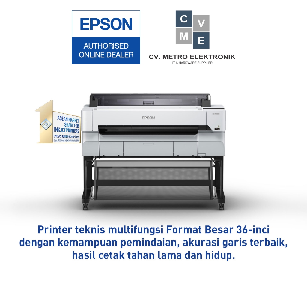 Jual Printer EPSON SURECOLOR SC-T5430M T5430M PRINT SCAN PLOTTER A0 ...