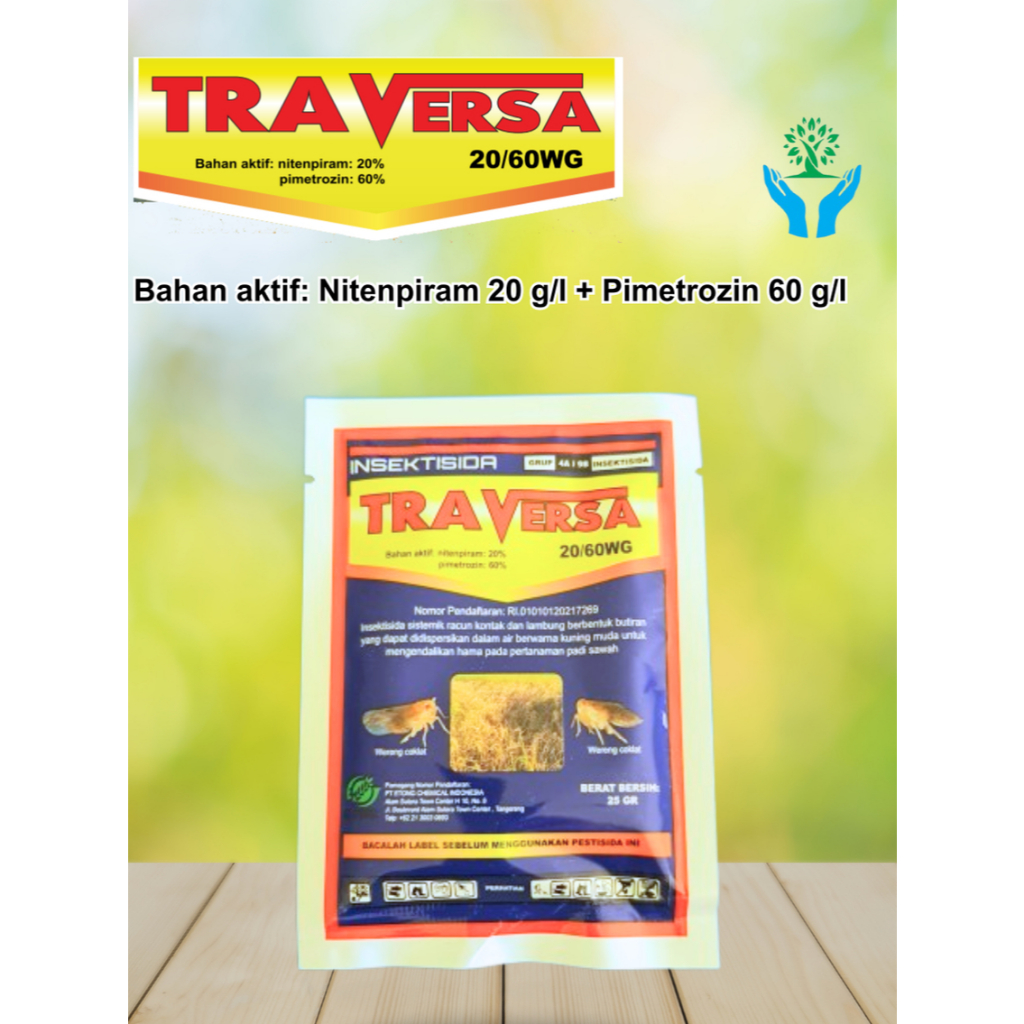 Jual Traversa 20/60 WG - Obat Wereng Cokelat - Insektisida Wereng - 25 ...