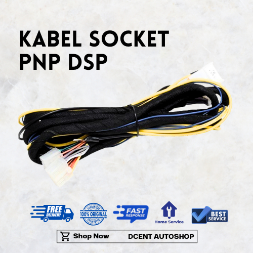Jual Kabel Socket PnP DSP - Socket PnP DSP Digital Sound Processor - Kabel Socket DSP Mobil ...