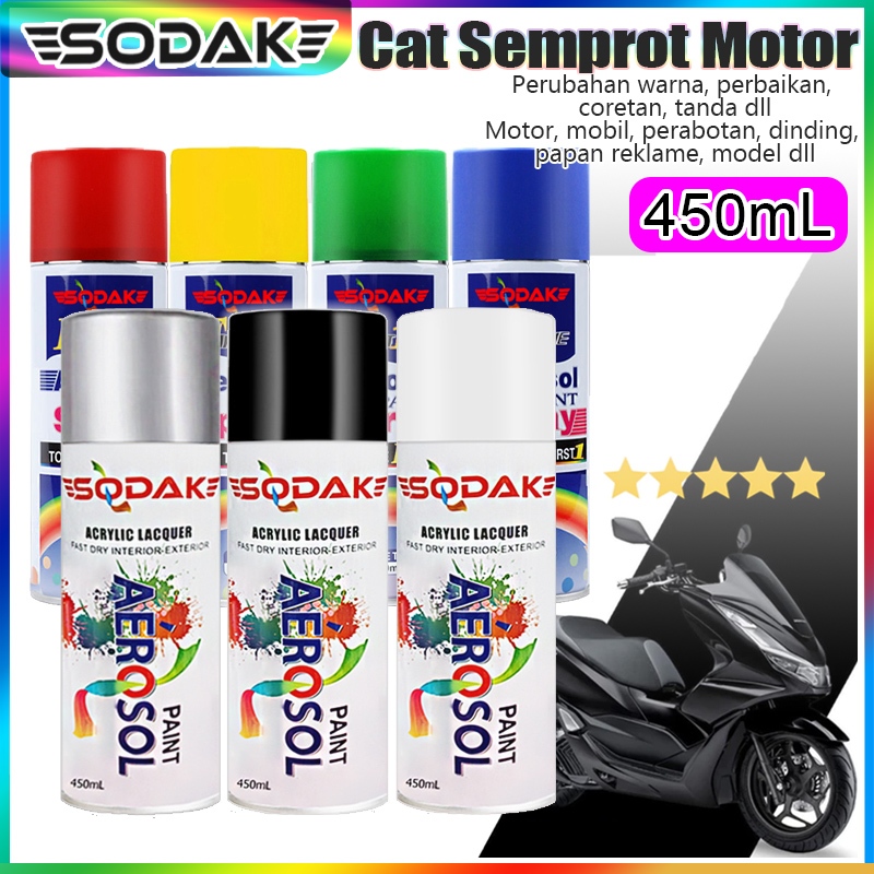 Jual Pilox Pilok Cat Semprot 450mL / Cat Spray Paint Motor Mobil Rumah ...