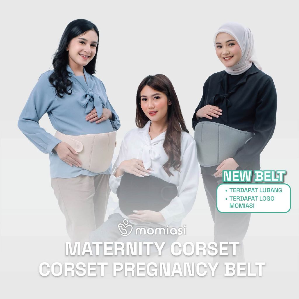 Jual Momiasi - New Innovation - Korset Sabuk Hamil Penyangga - Pregnancy Belt | Shopee Indonesia