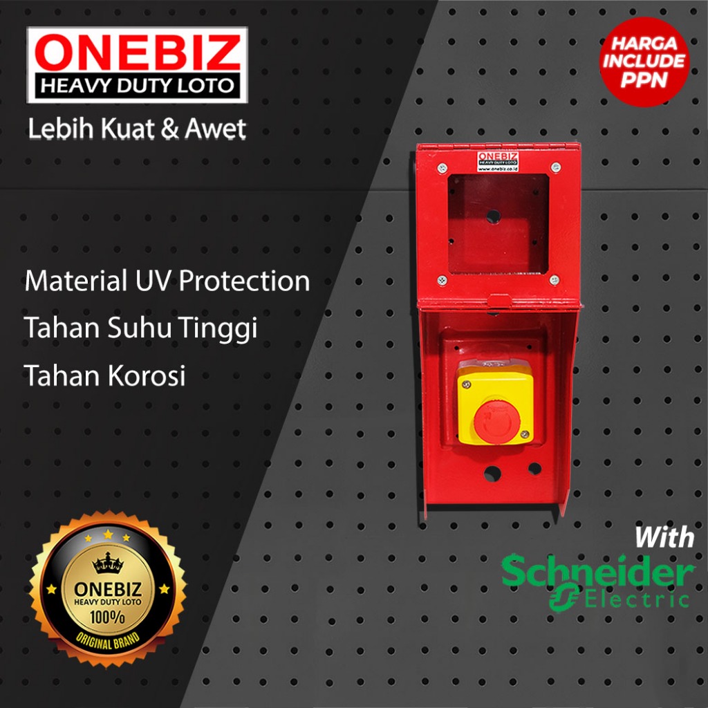 Jual Loto Box / Safety Device Heavy Duty ( Emergency Push Button ...