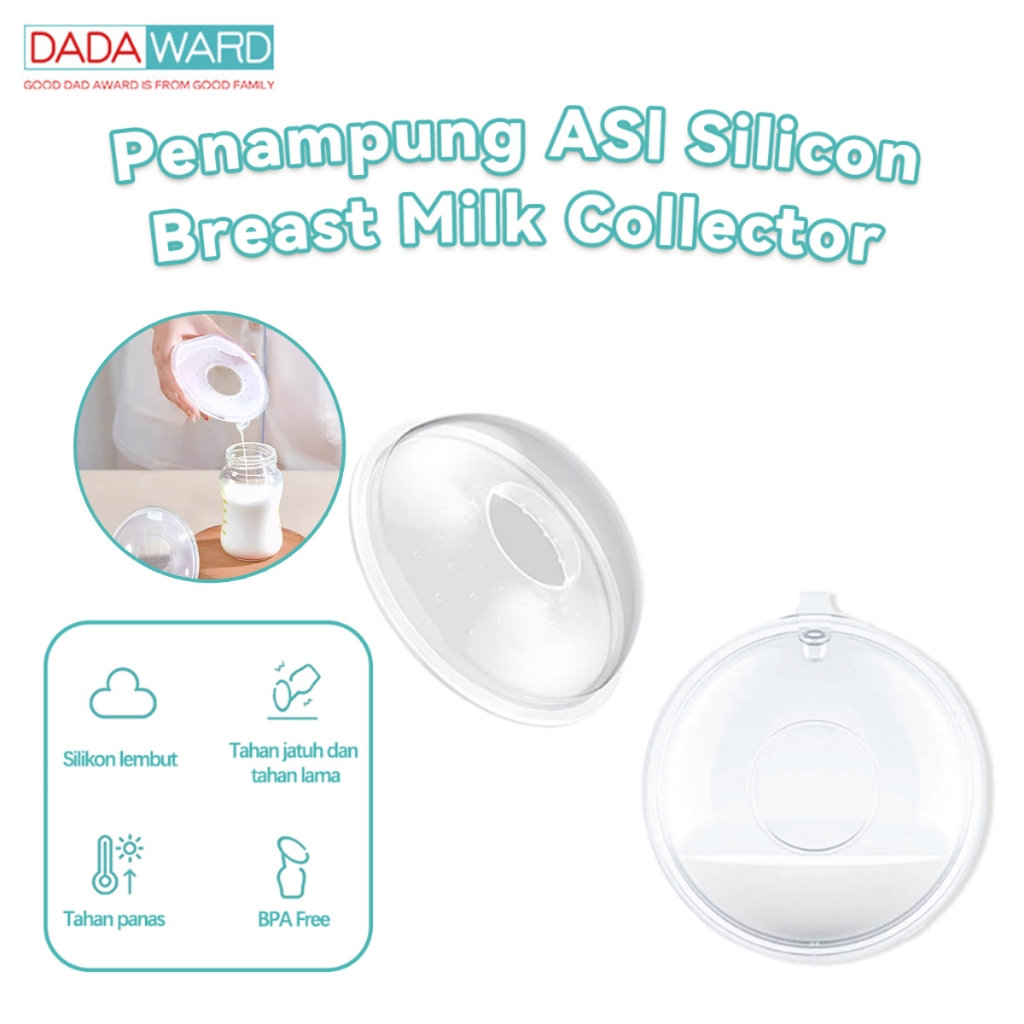 Jual 【PO】DADAWARD 2Pcs Wadah Penampung Asi Silikon Breast Pad Saver ...