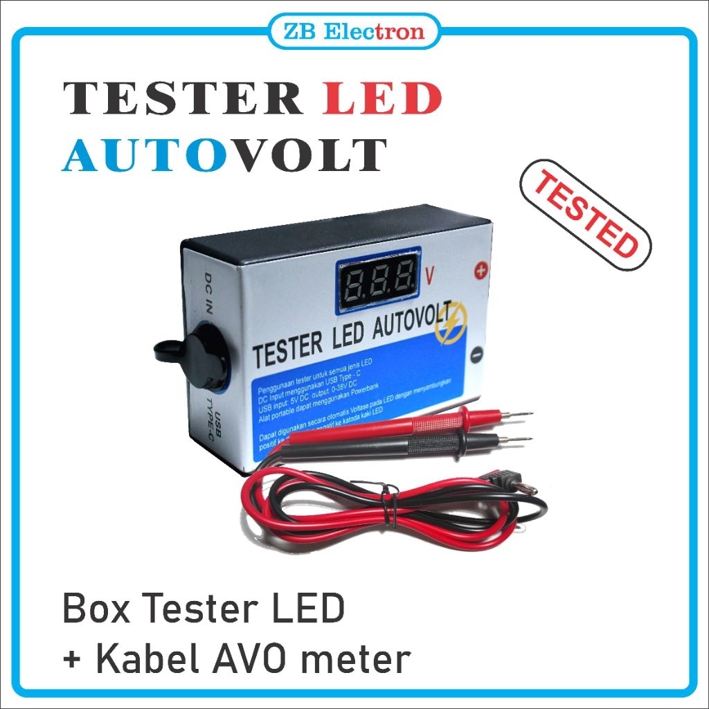 Jual TESTER LED Autovolt digital / Repair tool / Cek Backlight LED TV ...
