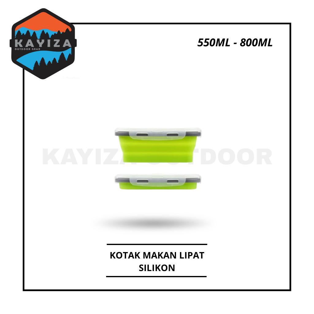 Jual Kotak Makan Silikon Lipat Fod Countainer Expandable Tahan Panas ...